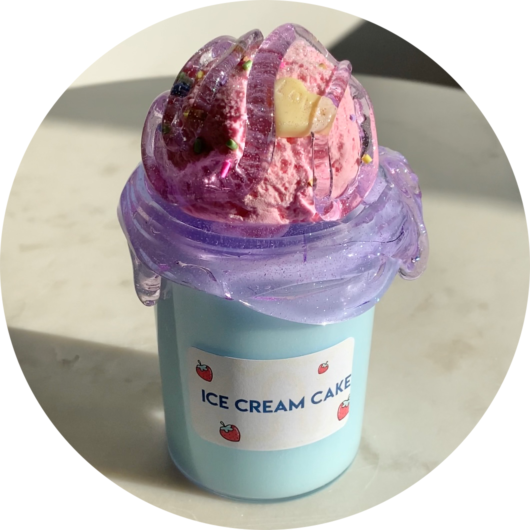 Ice Cream Cake – Slime Marshmallows